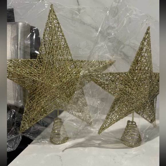 Holiday | Gold Star Tree Toppers | Poshmark